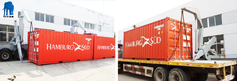 What Is A Container Side Lifter?-Application of Titan side loading trailer