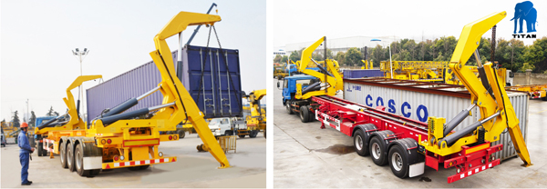 What Is A Container Side Lifter?-Application of Titan side loading trailer