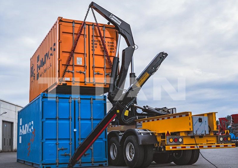What Is A Container Side Lifter?-Application of Titan side loading trailer