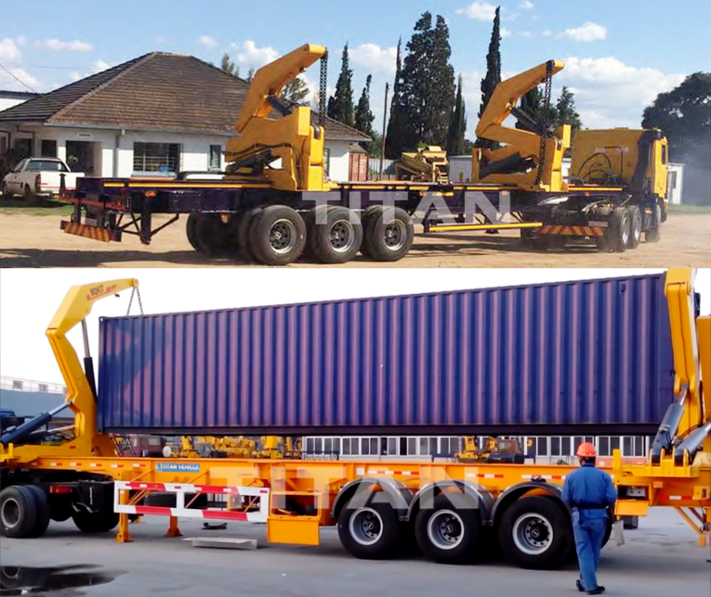 Operate and Use the Container Side Loader