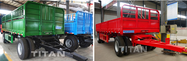 Drawbar Trailers | Flatbed Drawbar Trailer | Fuel Tank Full Trailer for ...