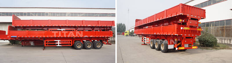 3 Axle Hydraulic Tipper Trailer For Sale | TITAN dump trailer