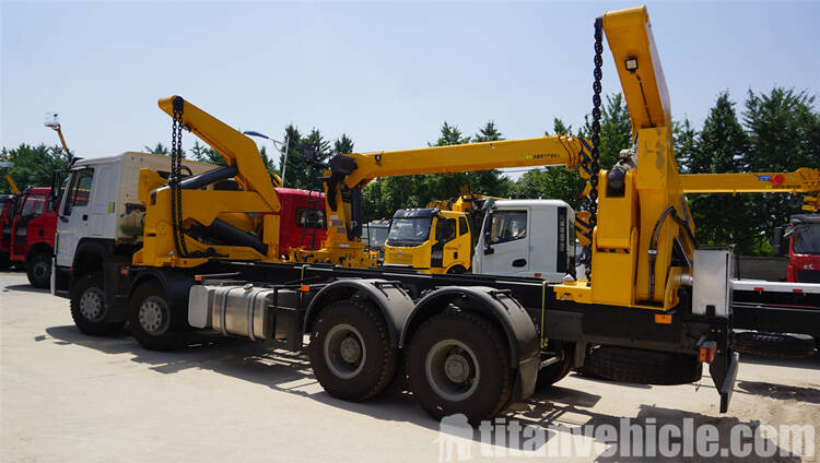 20/40Ft Side Lifter Trailer 45T For Sale In Papua New Guinea