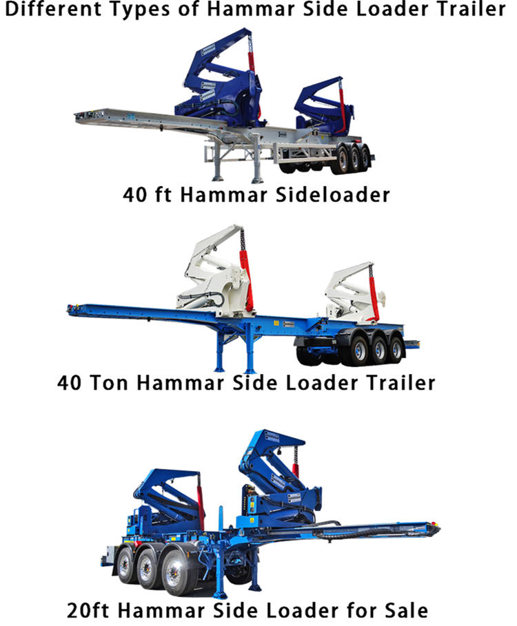 Hammar Sidelifter Trailer | Hammar Container Side Loader