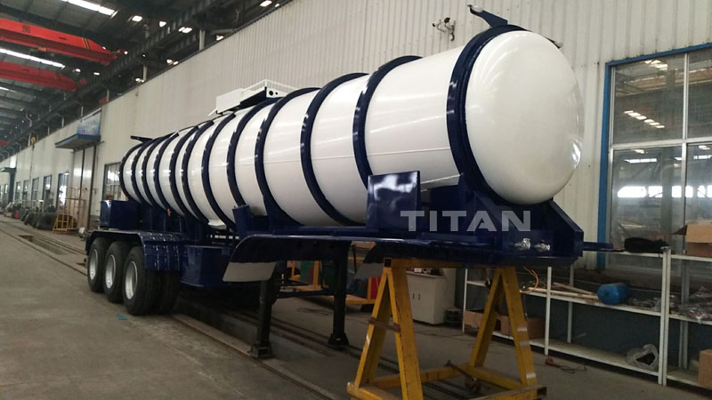 Acid chemical liquid tanker semi trailer | chemical tank trailer | acid ...