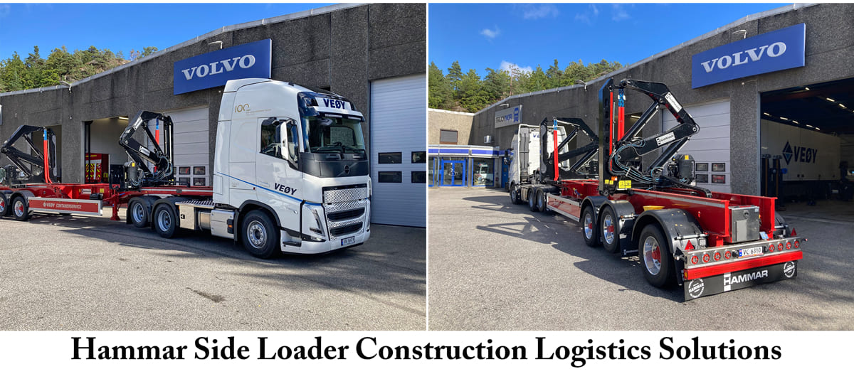 Hammar Side Loader for Sale | 195 HS/S Sidelifter Trailer Price ...