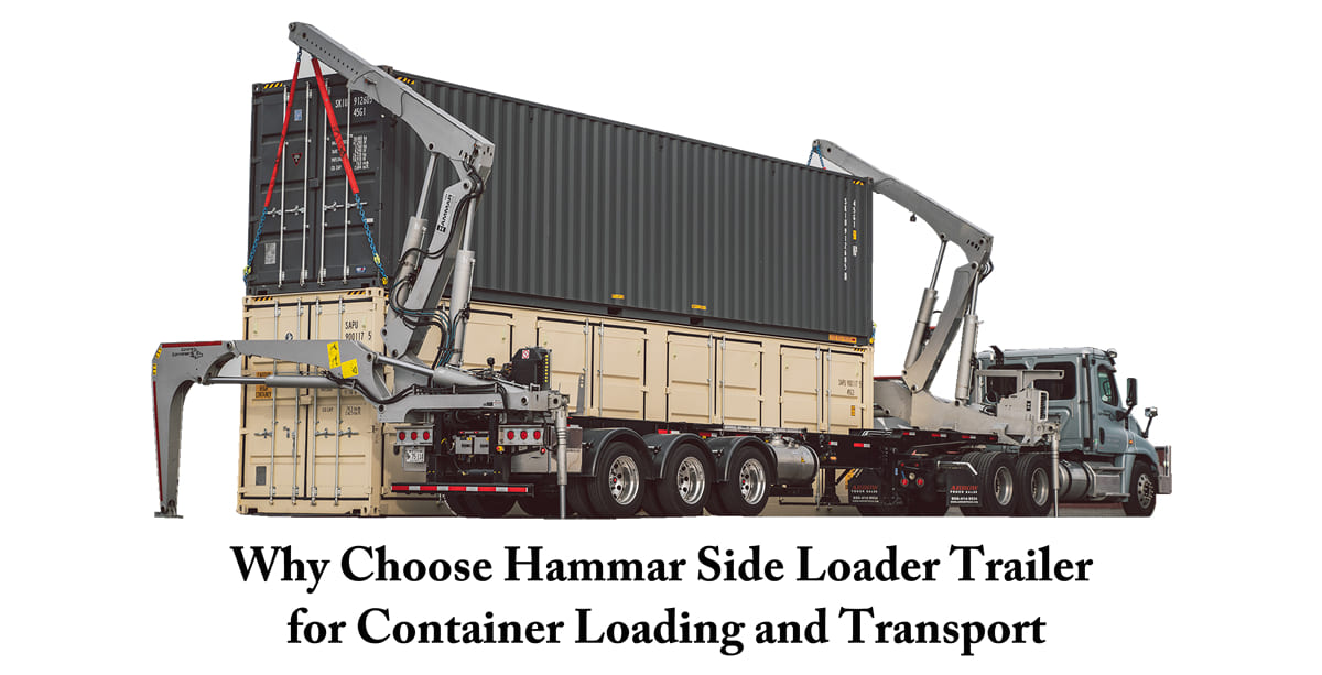 Hammar Side Loader for Sale | 195 HS/S Sidelifter Trailer Price ...