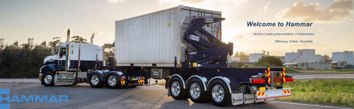 Hammar Side Loader for Sale | 195 HS/S Sidelifter Trailer Price ...